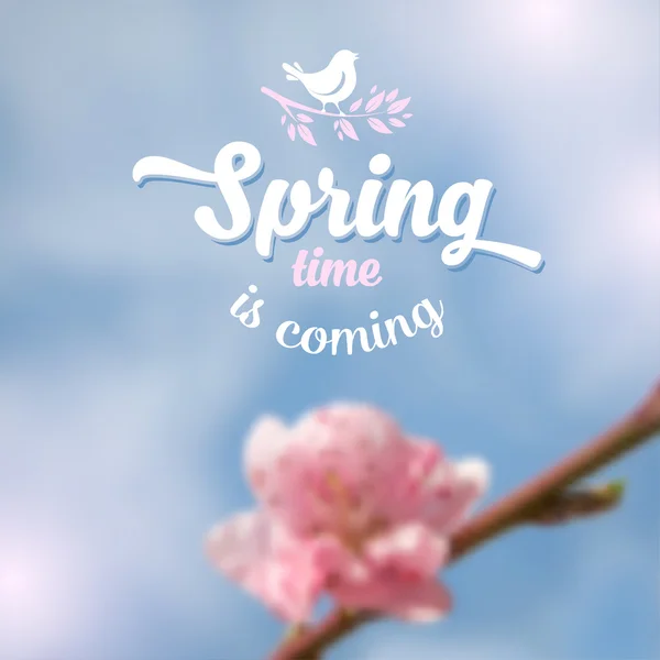 Spring is coming Vector Art Stock Images | Depositphotos
