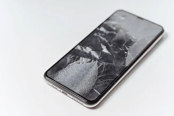 Broken phone screen Stock Photos, Royalty Free Broken phone screen ...