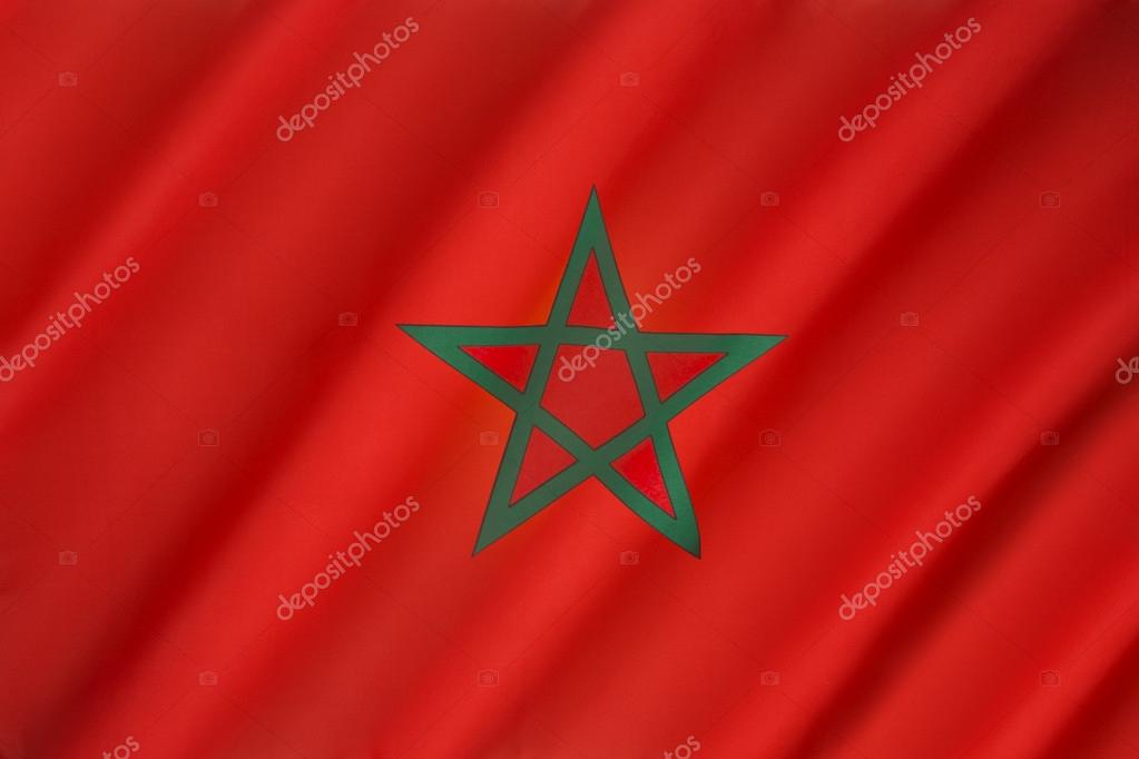 Flag of Morocco — Stock Photo © Steve_Allen #56983573