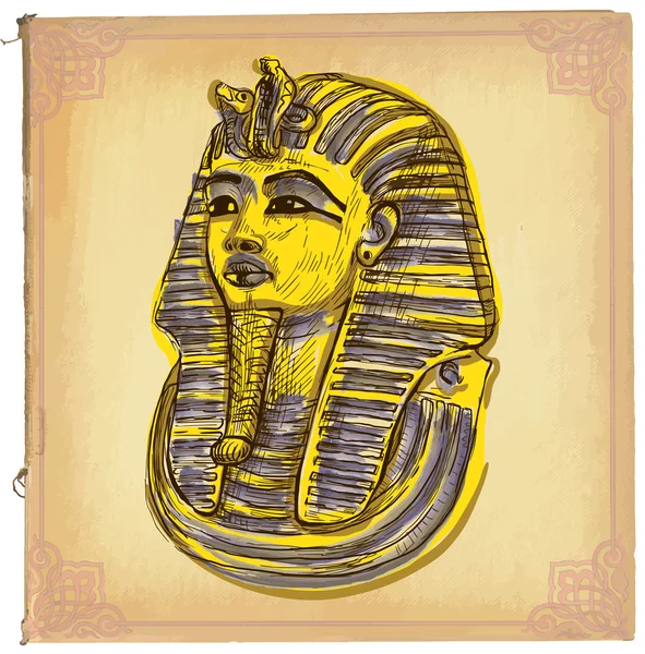 Tutankhamun vector Stock Vectors, Royalty Free Tutankhamun vector ...