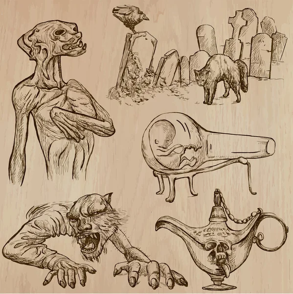 100,000 Horror monster Vector Images | Depositphotos