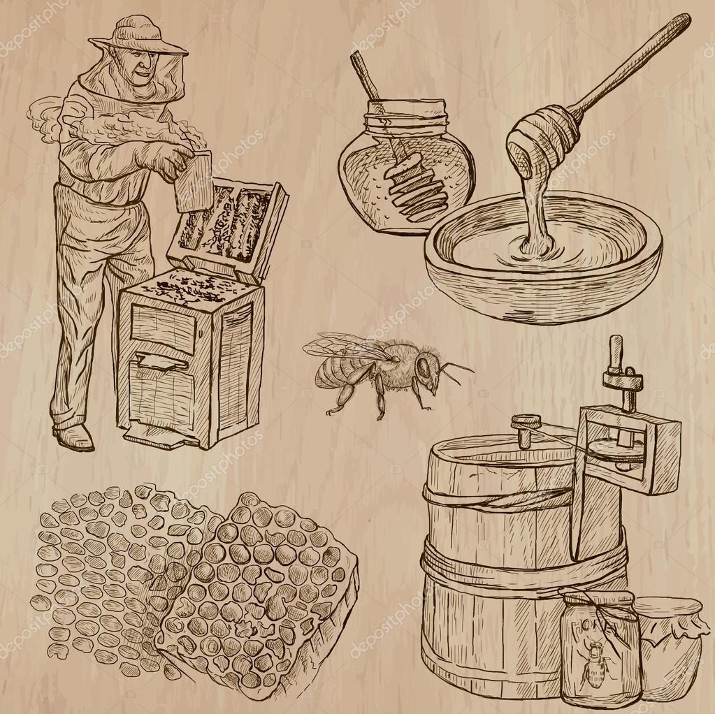 Beekeeper Illustration