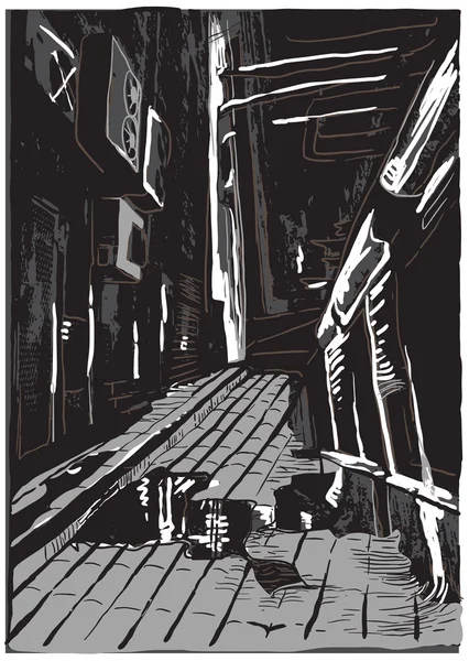 ᐈ Night street stock vectors, Royalty Free night street illustrations ...