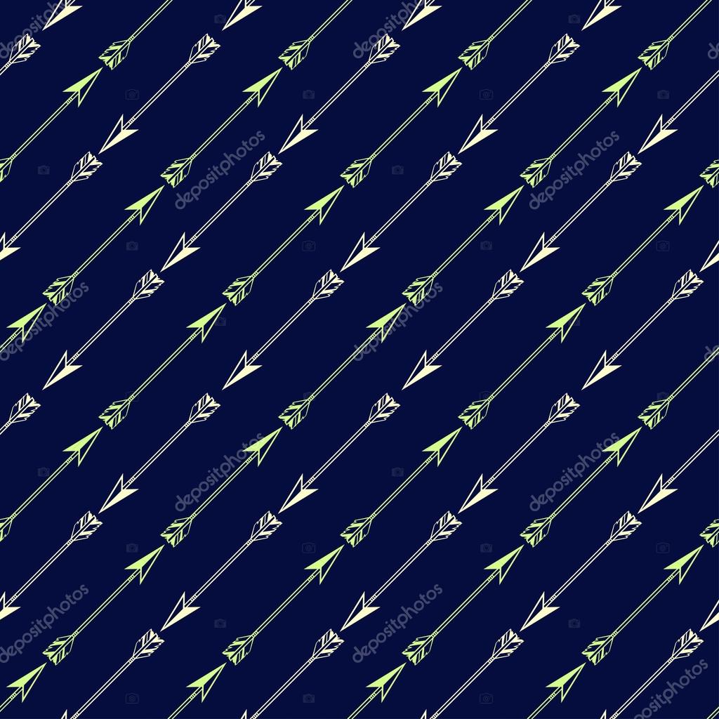 Seamless background with vintage arrows Stock Vector Image by ©0mela ...