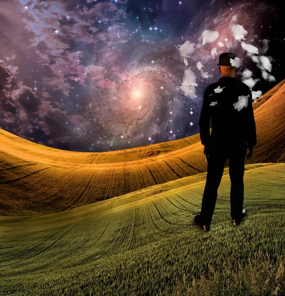 Man and cosmos Stock Photos, Royalty Free Man and cosmos Images ...