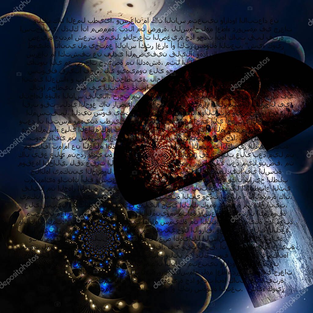 Espacio y tiempo deformados con hongos alucinógenos 2022