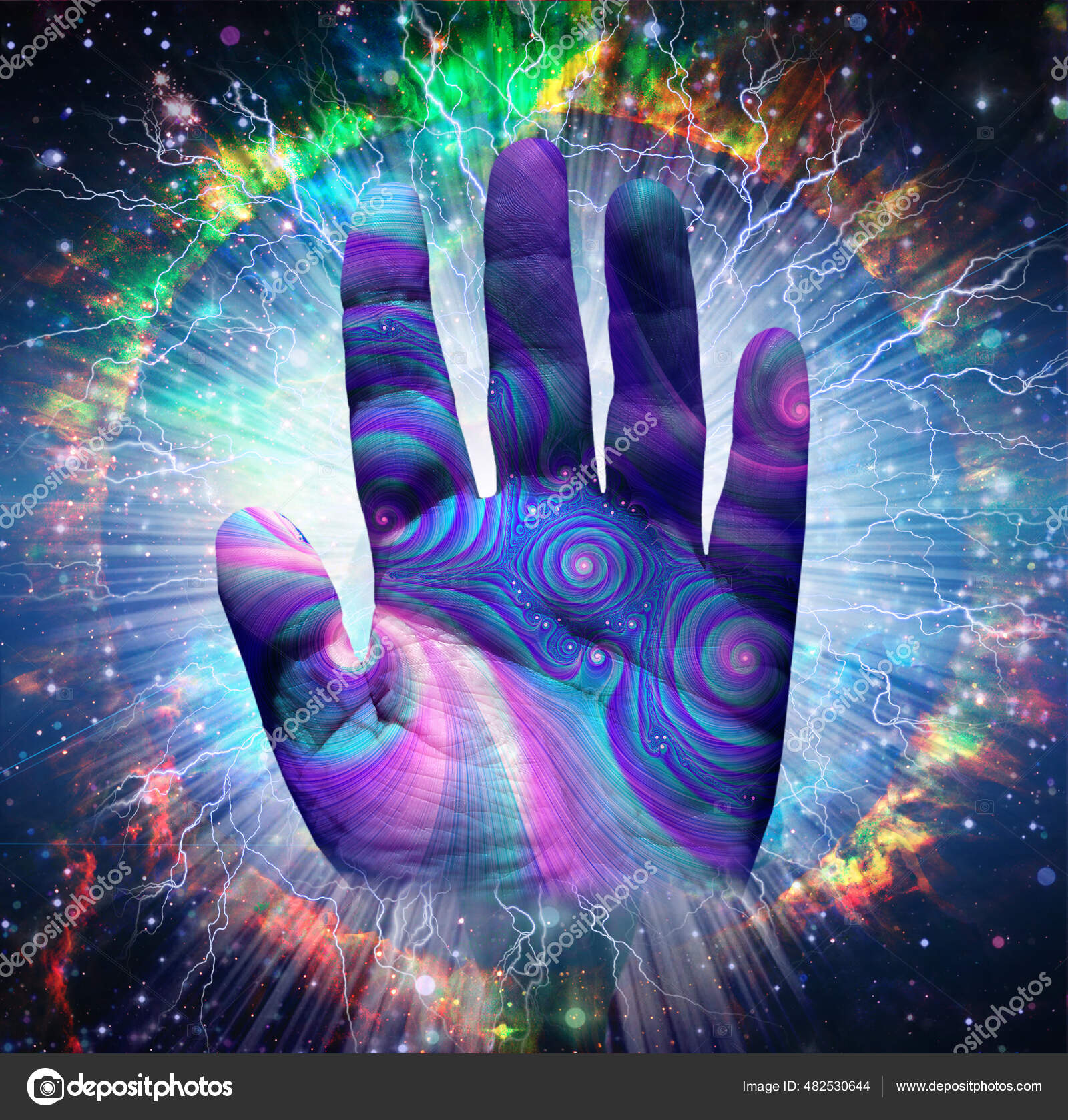 Hand Creator Rendering — Stock Photo © rolffimages #482530644