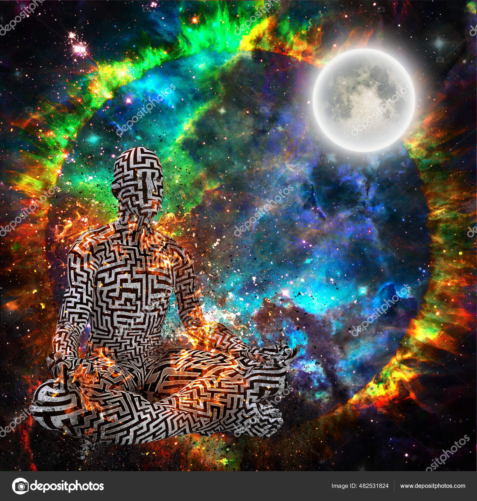 Trippy Outer Space Backgrounds