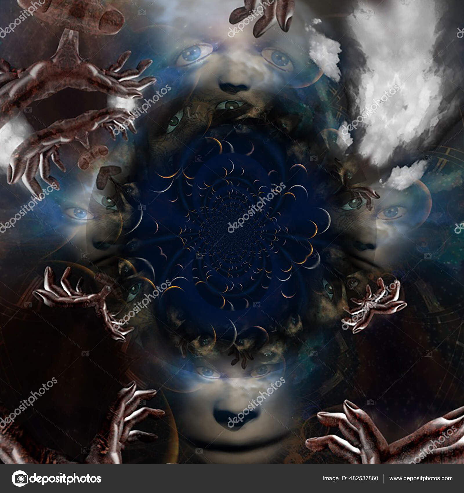 Vortex Insanity Rendering — Stock Photo © rolffimages #482537860