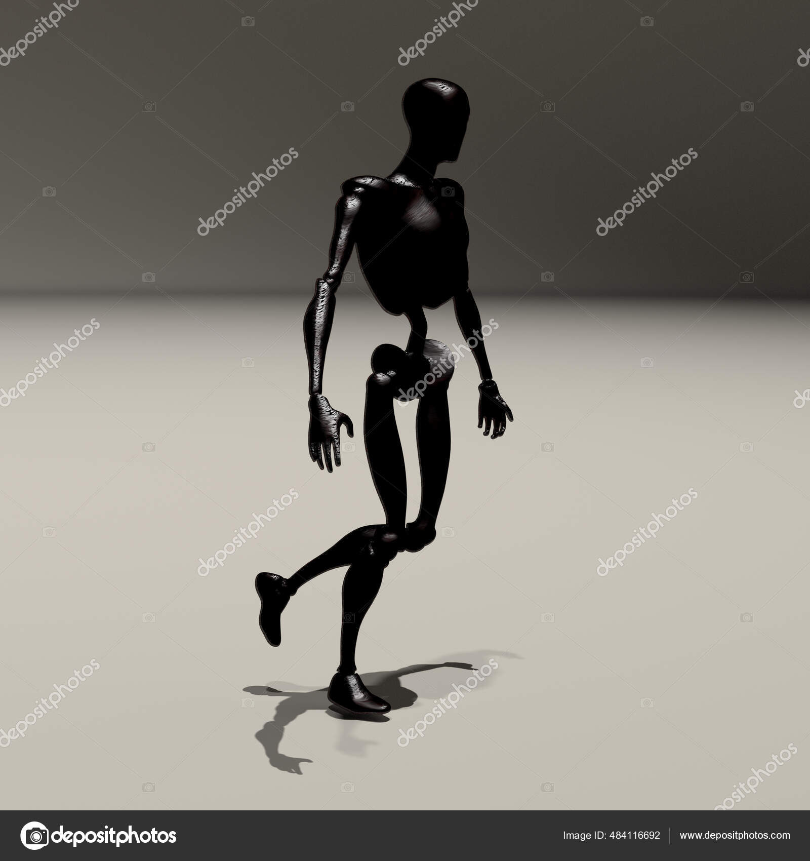 Droid Robot Rendering — Stock Photo © rolffimages #484116692