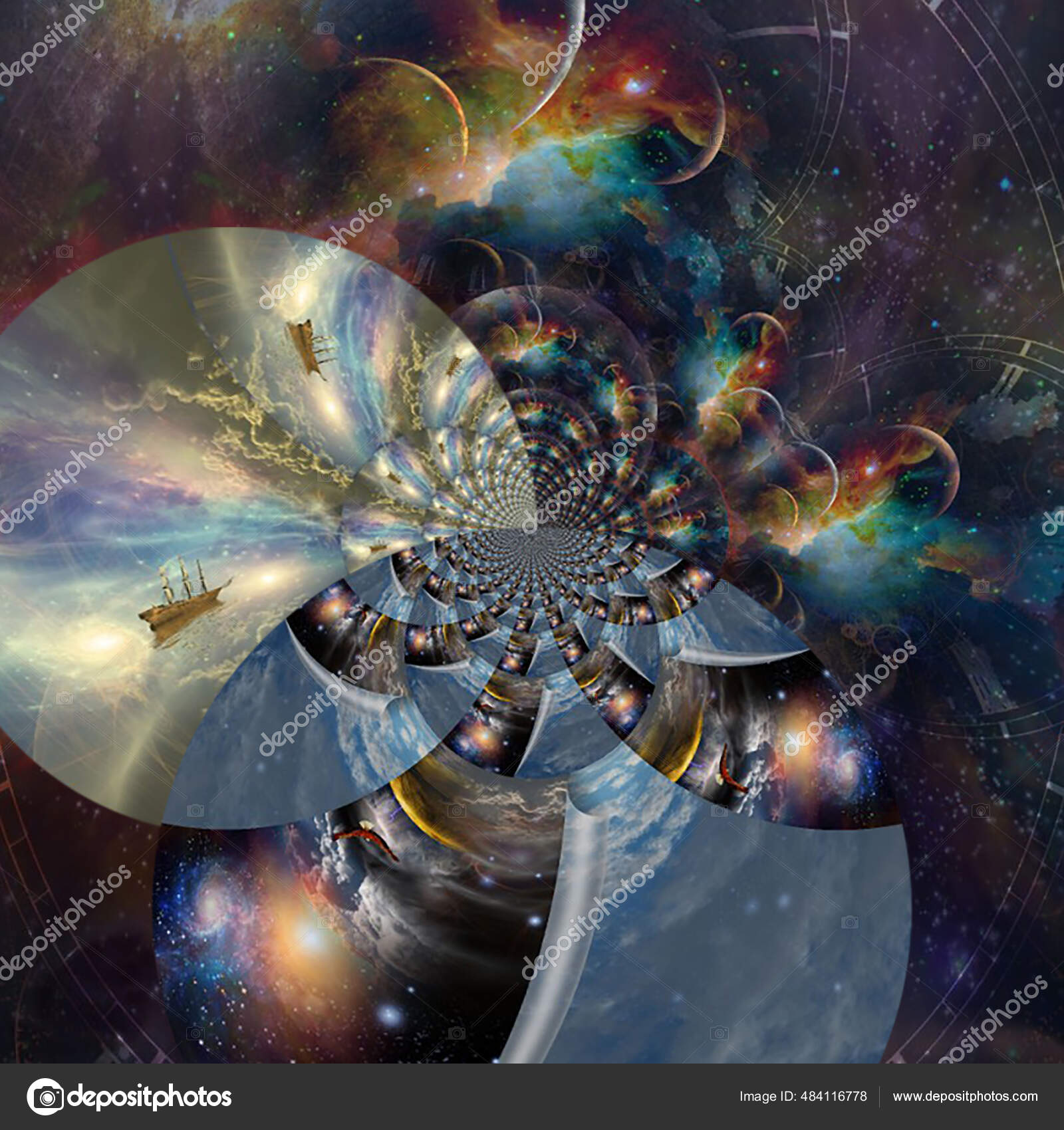 Travel Dimensions Rendering — Stock Photo © rolffimages #484116778