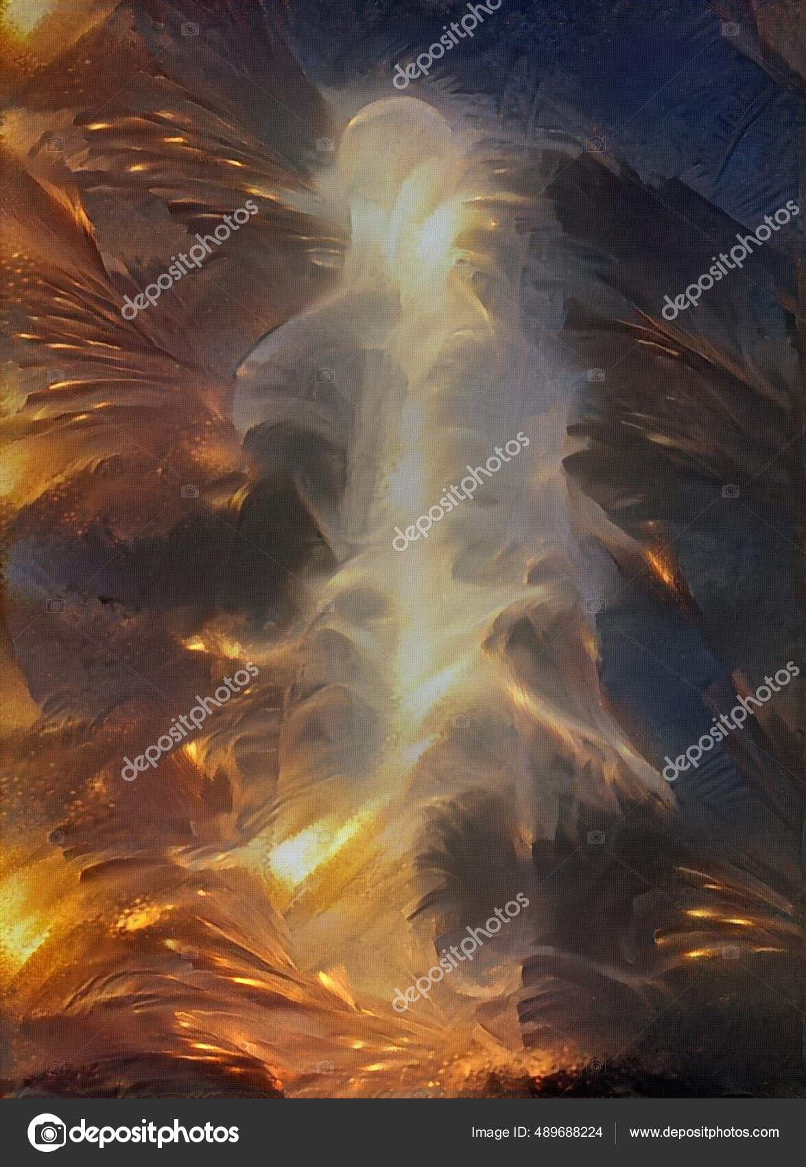 Spirit Abstract Digital Art Rendering — Stock Photo © rolffimages ...