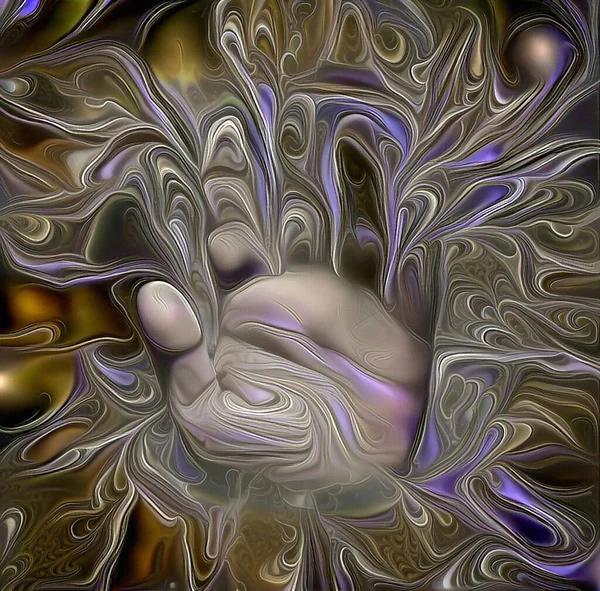 Human Palm Abstract Painting Rendering Stock Photo by ©rolffimages ...