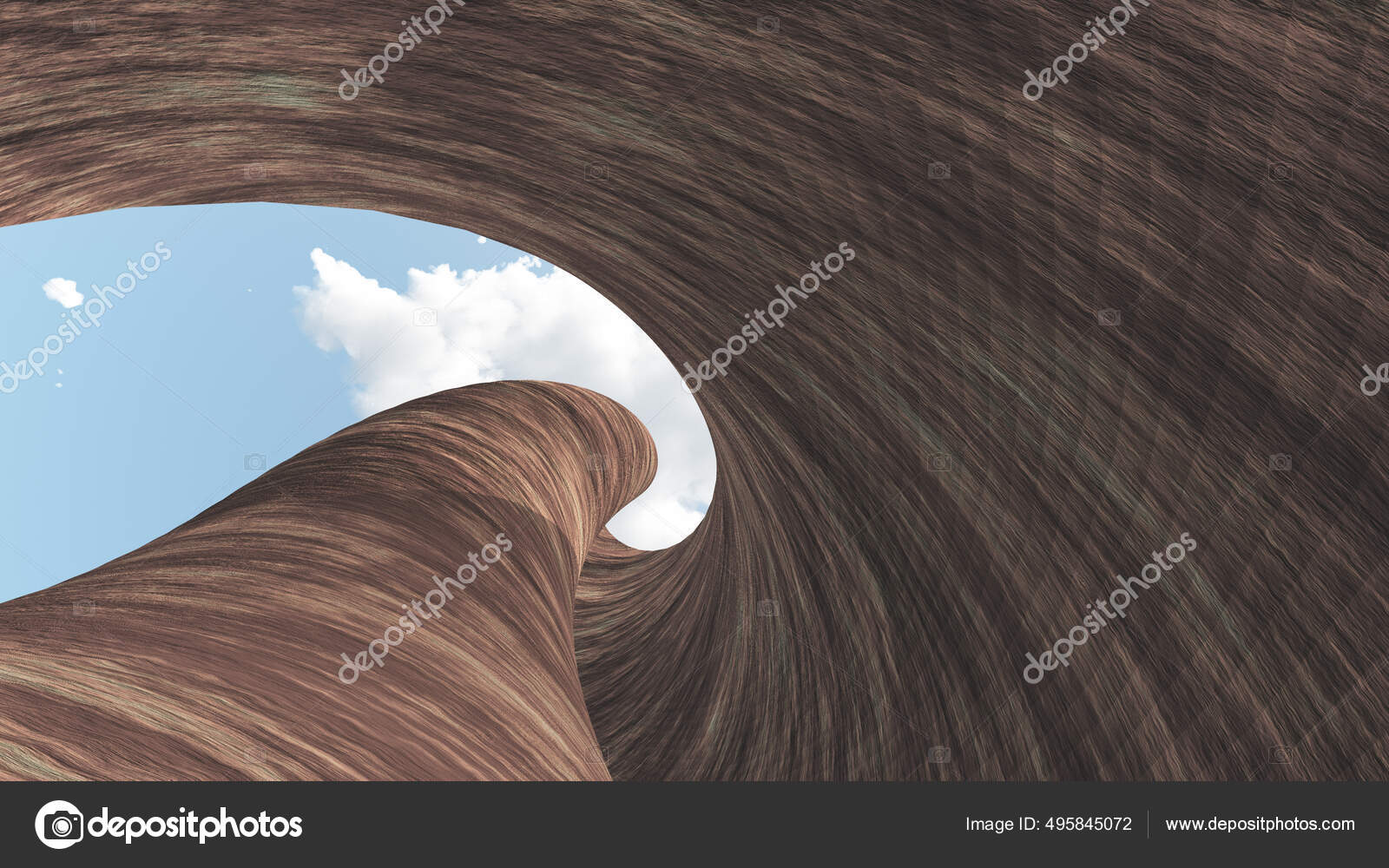 Carved Canyon Cavern Stone Stock Photo by ©rolffimages 495845072