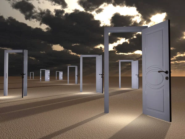 Multiple doors Stock Photos, Royalty Free Multiple doors Images ...