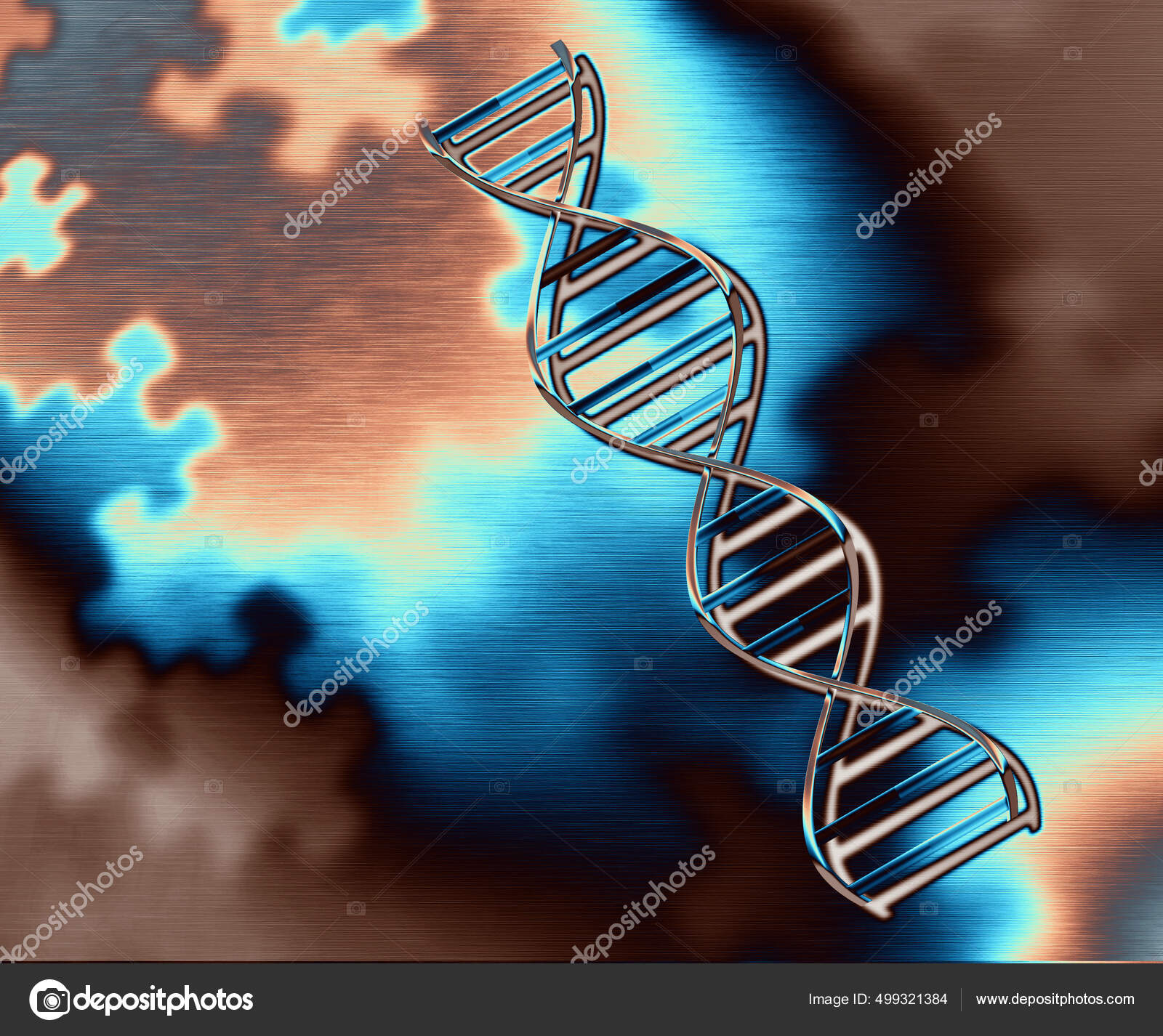 3d Dna Strand