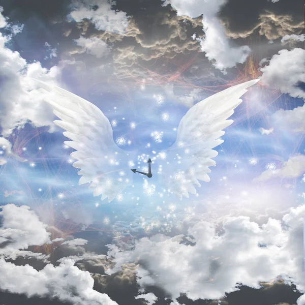 Angel Reaching Down From Heaven