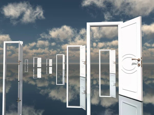 Multiple doors choice Pictures, Multiple doors choice Stock Photos ...