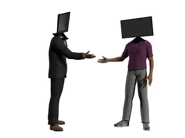 Blank heads silhouette Stock Photos, Royalty Free Blank heads ...