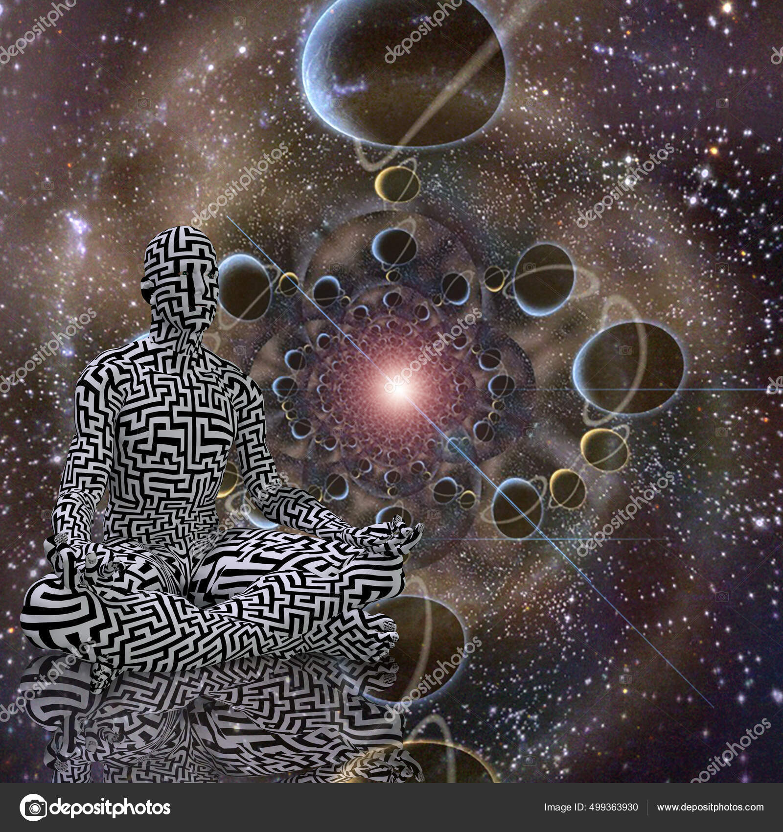 Abstract Background Human Brain Gears Stock Photo by ©rolffimages 499363930