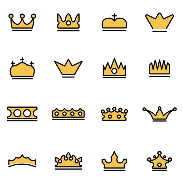Basic Crown icons design Stock Vector Image by ©alvaroc #102039284