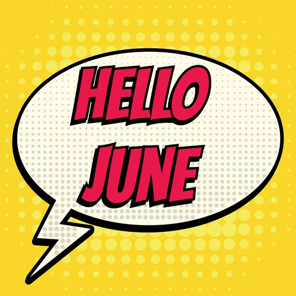 657 Hello june Vector Images | Depositphotos