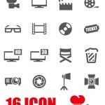 Movie icons Stock Vector Image by ©bioraven #13887173