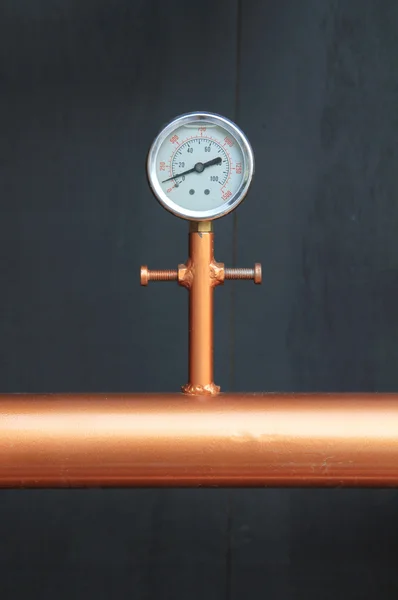 Pressure gauge meter installed Stock Photos, Royalty Free Pressure ...