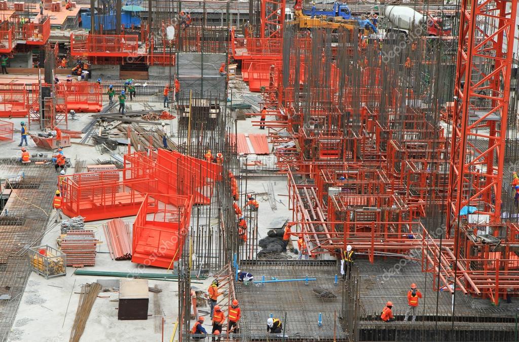 Construction site Stock Photo by ©drpnncpp 78894480