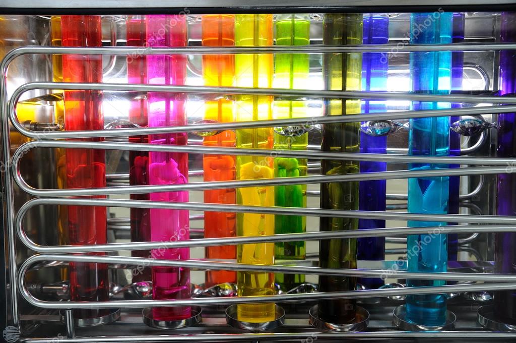 Silk color dyeing machine — Stock Photo © ekarina #81190080