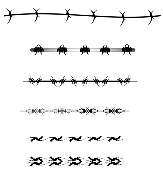 Tribal Barbed Wire Clipart