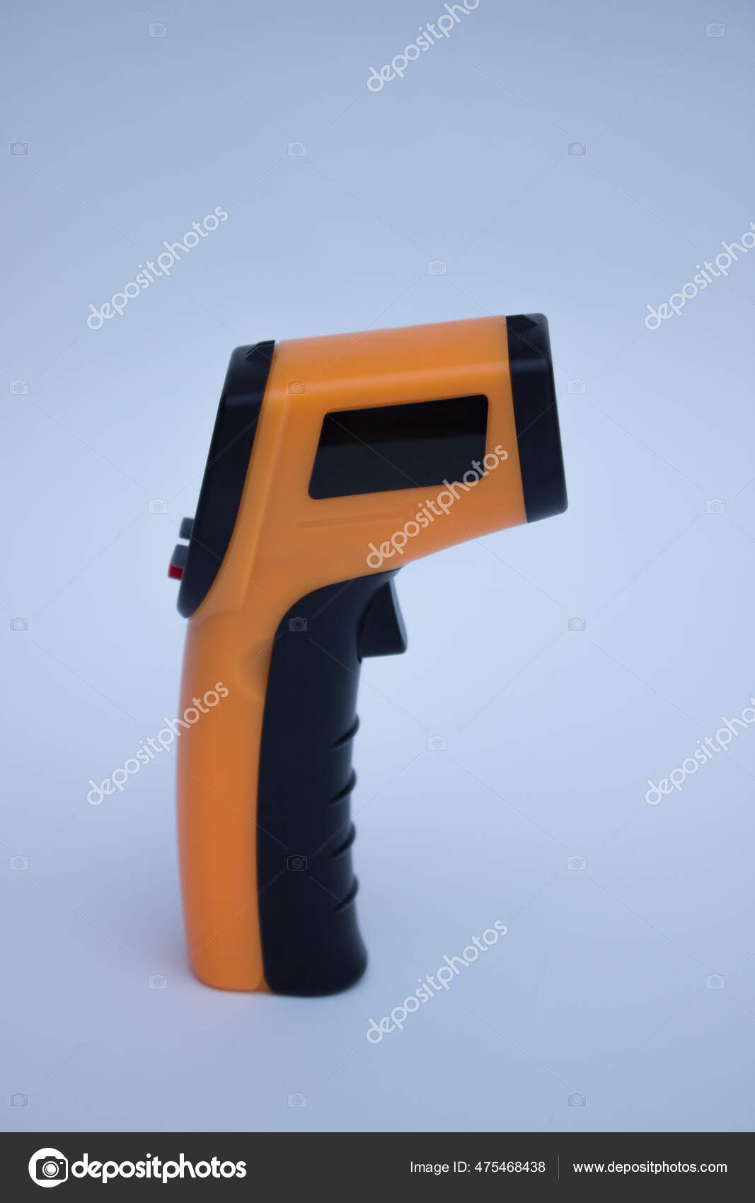 Infrared Thermometer Thermometer Gun Measuring Temperature White ...
