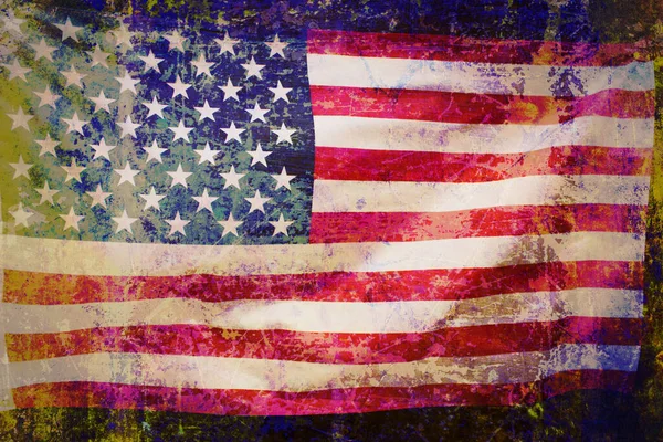 Closeup Waved Usa Flag Dark Background Stock Photo by ©IgorFaun 479209014