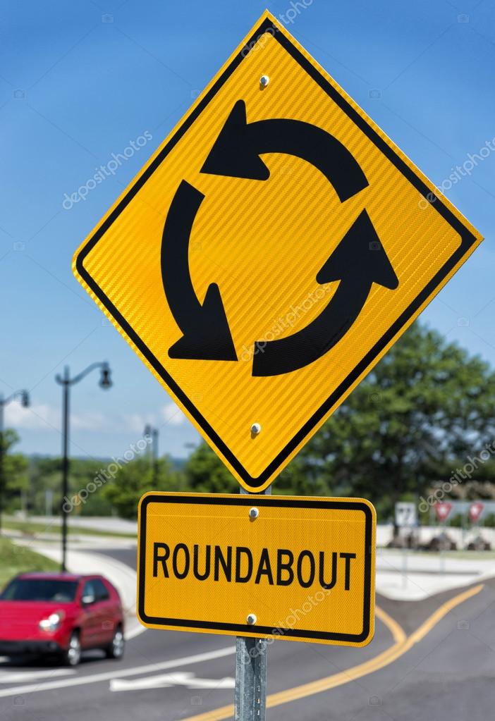 Roundabout Sign