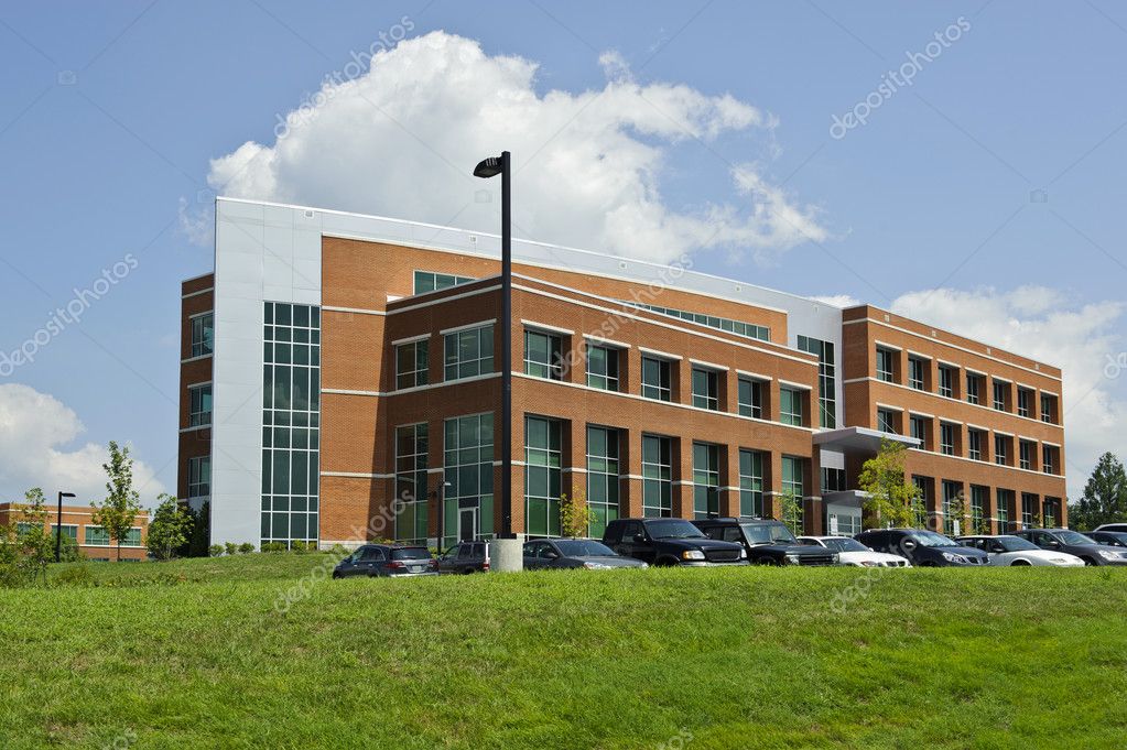 New Office Building On A Beautiful Day Stock Photo by ©whitestar1955 ...