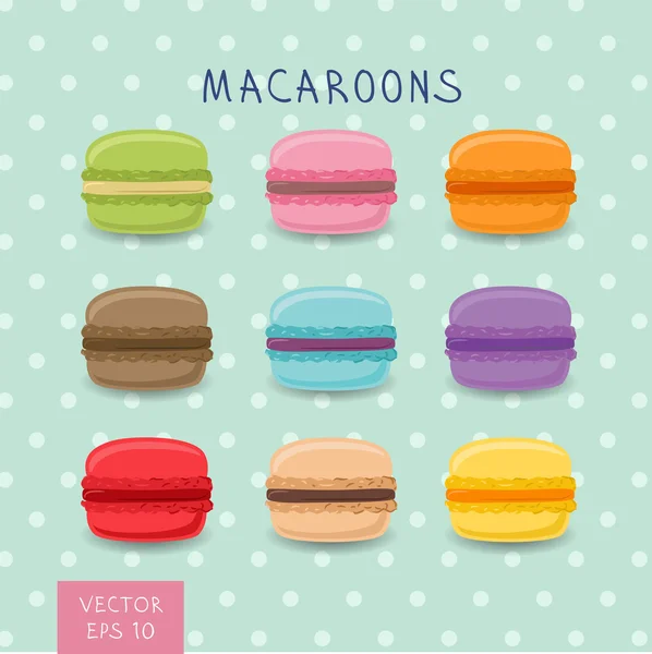 Vector macarons Stock Vector Image by ©dmstudio #18646413