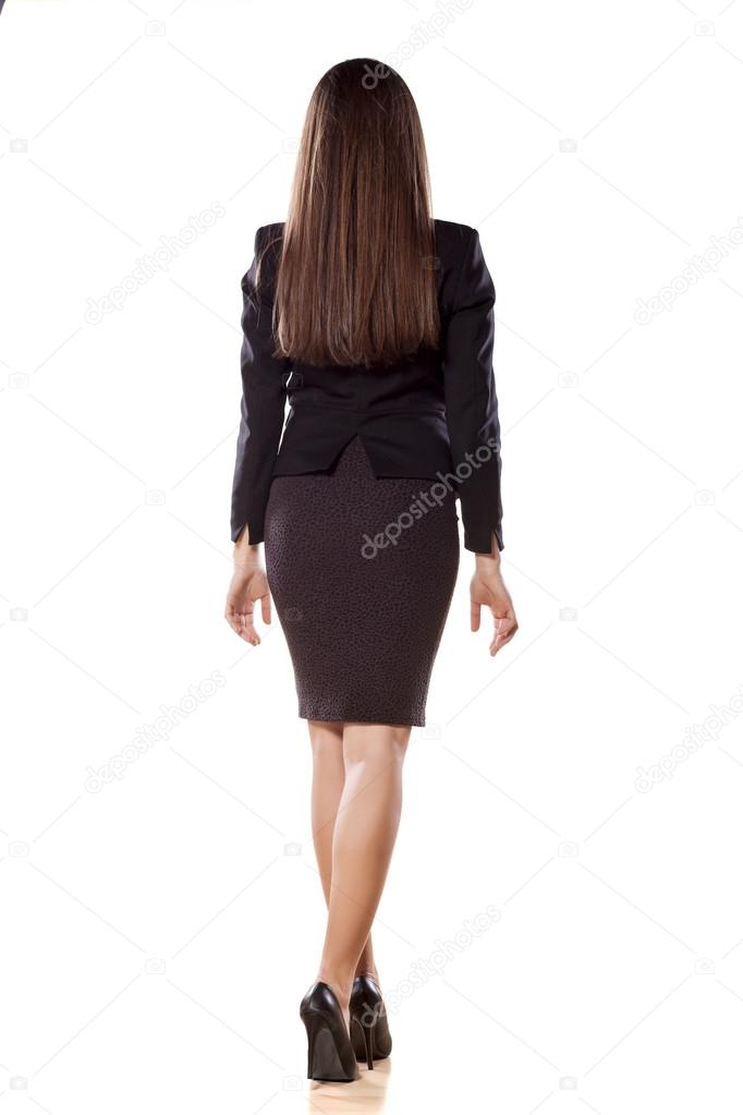 Rear view of pretty business woman Stock Photo by ©VGeorgiev 72189869 Rear view of pretty business woman Stock Photo by ©VGeorgiev 72189869