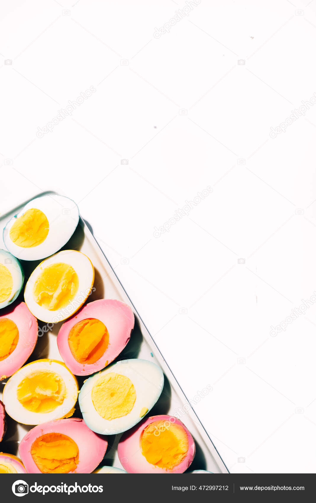 Coloring Hard Boiled Egg Whites