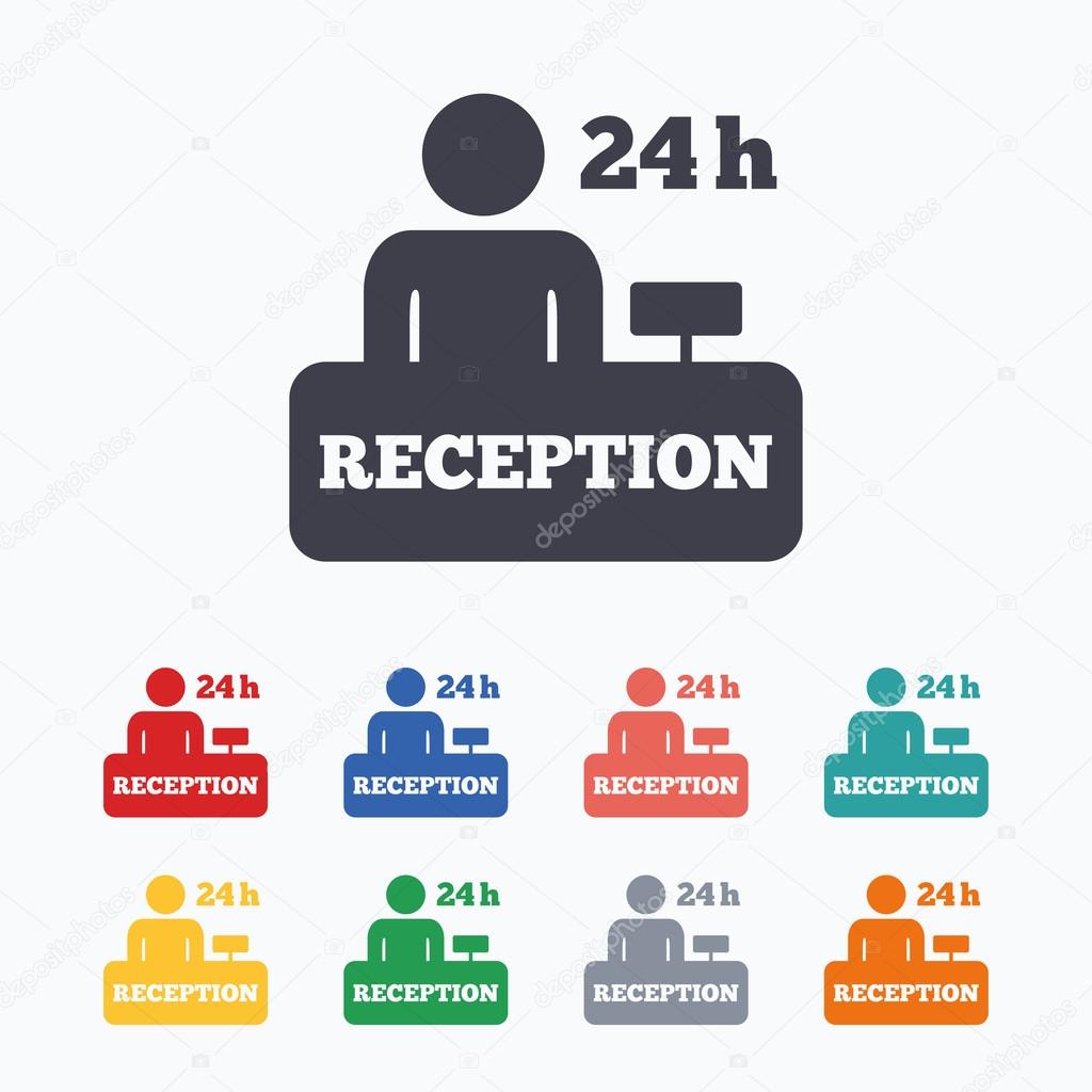 Reception sign icons Stock Vector Image by ©Blankstock #102688764