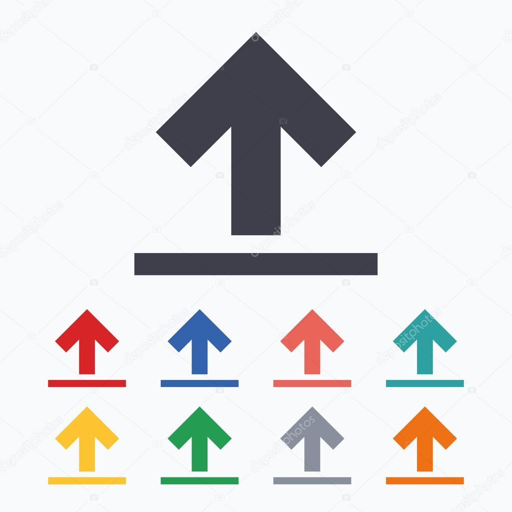 This side up sign icons Stock Vector by ©Blankstock 102690052