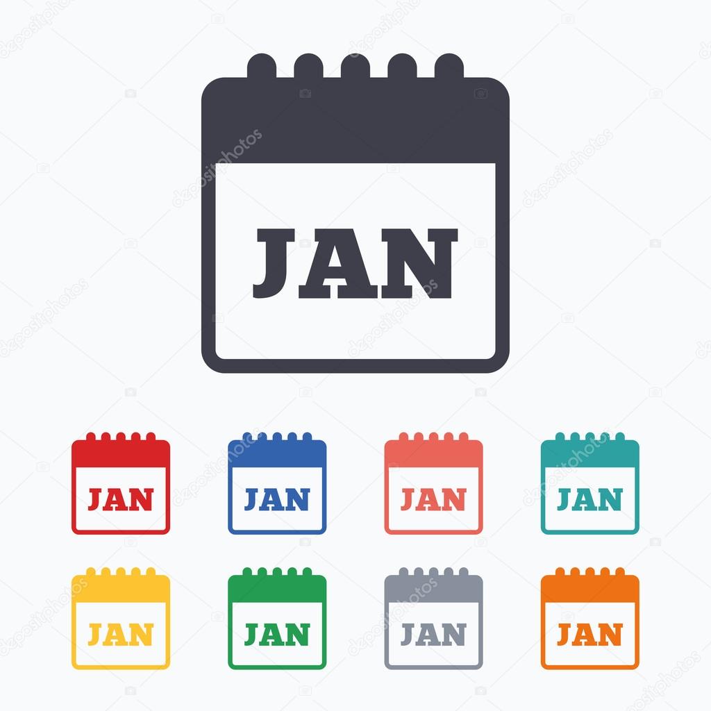 Calendar sign icons Stock Vector Image by ©Blankstock #102696452