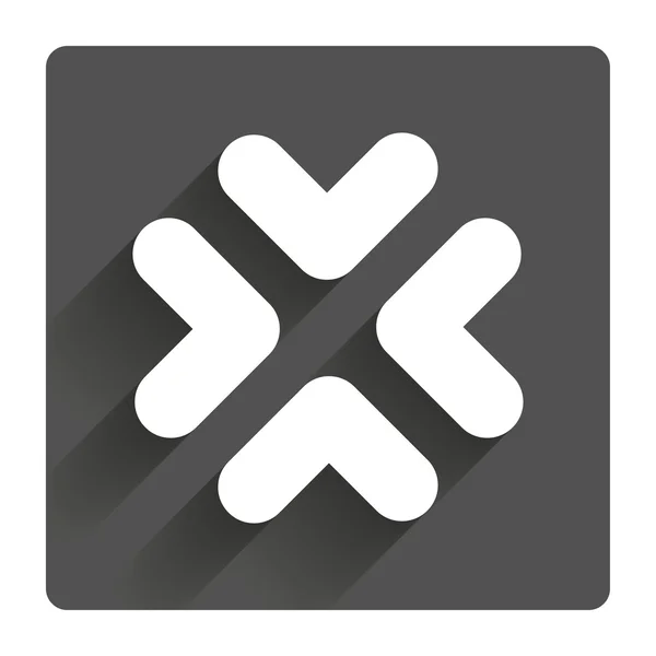 Enlarge or resize icon. Full Screen extend. Stock Vector Image by ...