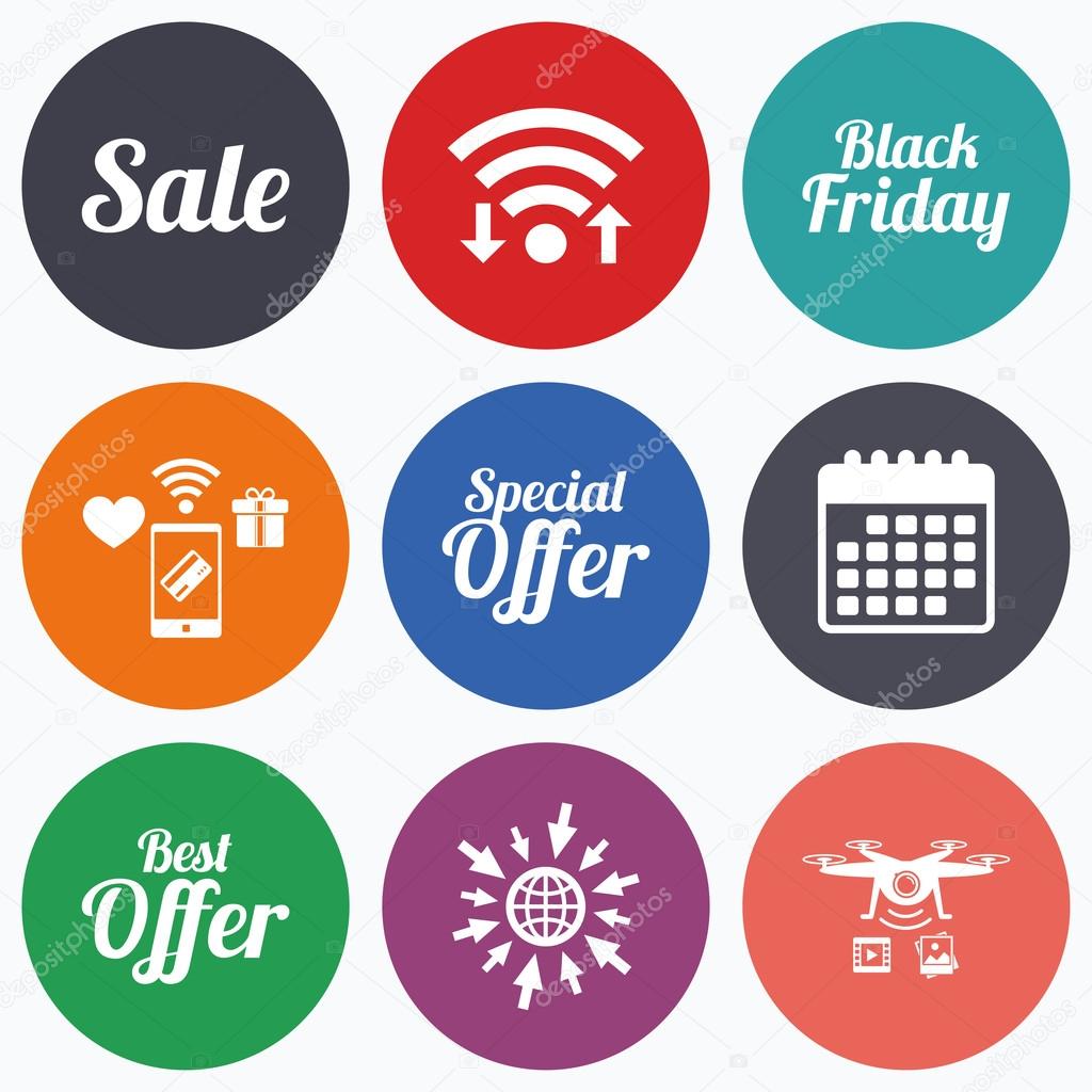 Sale icons. Best special offer symbols Stock Vector Image by ...
