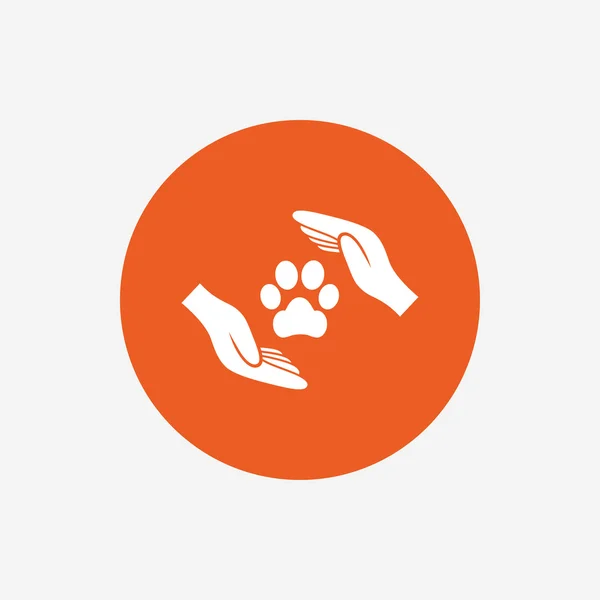 Protection Animals Sign Vivid Graphic Flat Icon Vector Illustration ...