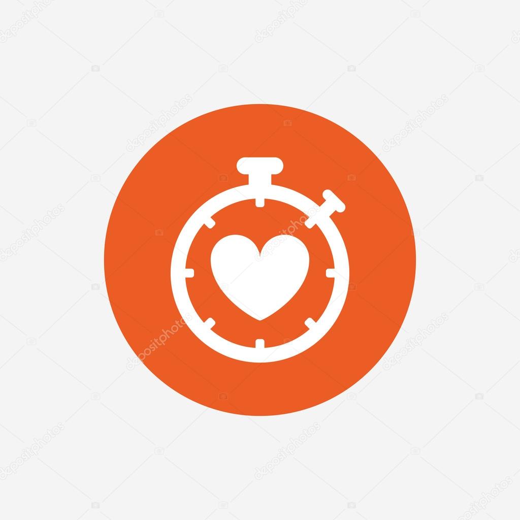 Heart Timer sign icon. Stock Vector Image by ©Blankstock #109282928 Heart Timer sign icon. Stock Vector Image by ©Blankstock #109282928