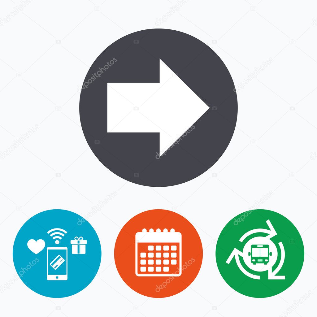 Arrow sign icon. Stock Vector Image by ©Blankstock #113597878