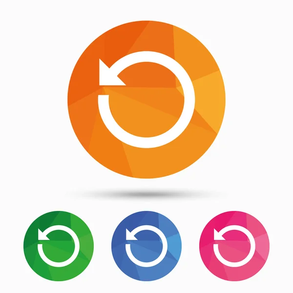 Repite el icono. Símbolo de bucle. Signo infinito . Vector de stock ...