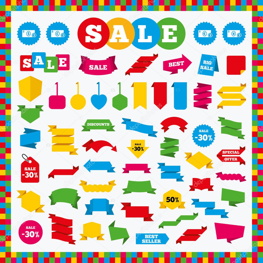 Cash money signs. Stock Vector Image by ©Blankstock #114880210