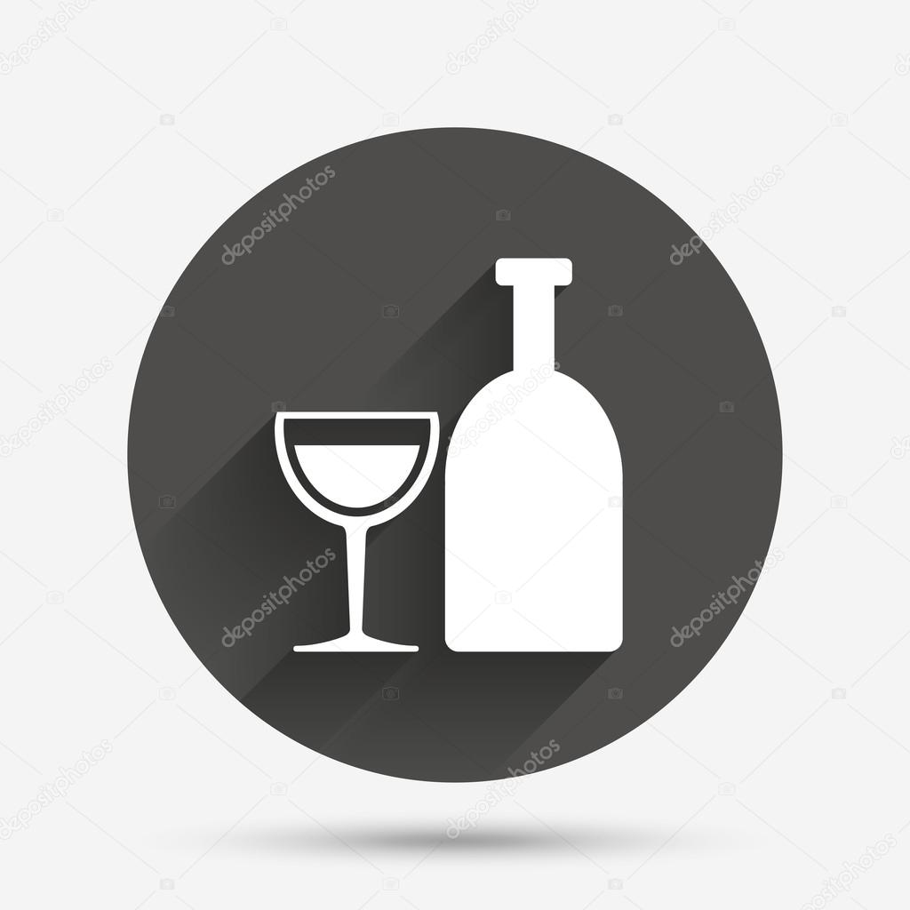 Alcohol sign. Drink symbol. Stock Vector Image by ©Blankstock #116516860
