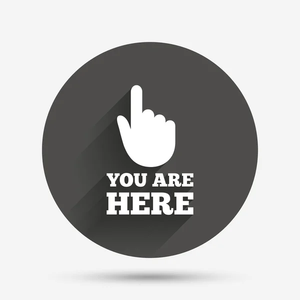 You are here signs Stock Vector by ©Blankstock 60073365